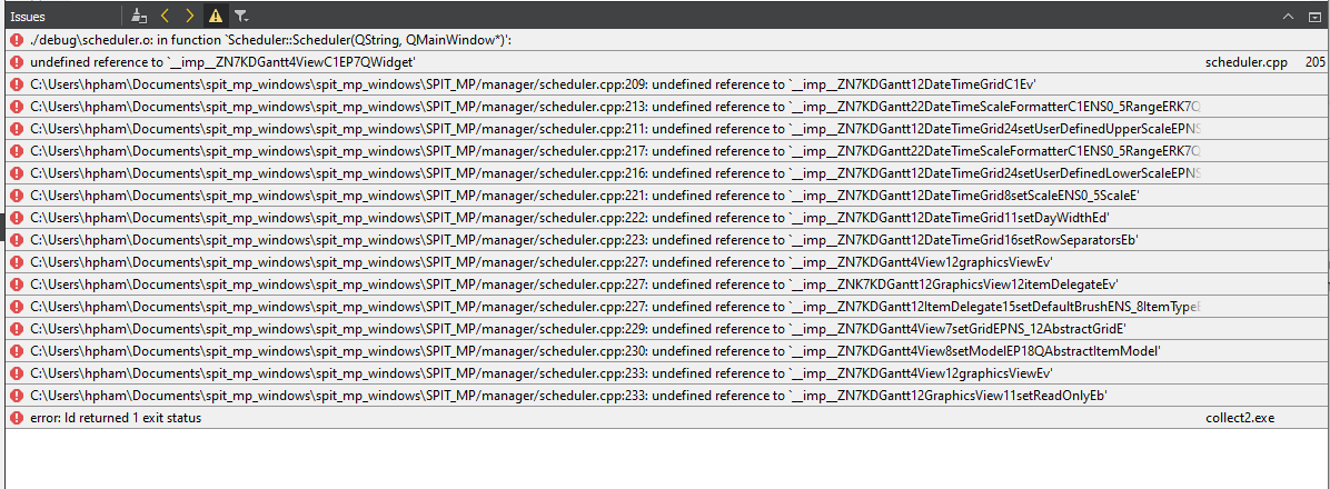 KDChart Library Linking Issue | Qt Forum