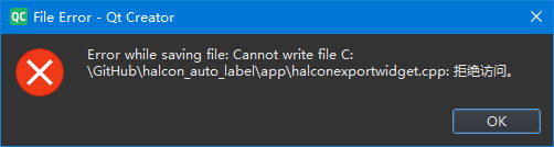 QtCreator 18.0.0 often throws file errors when modifying code and Ctrl ...