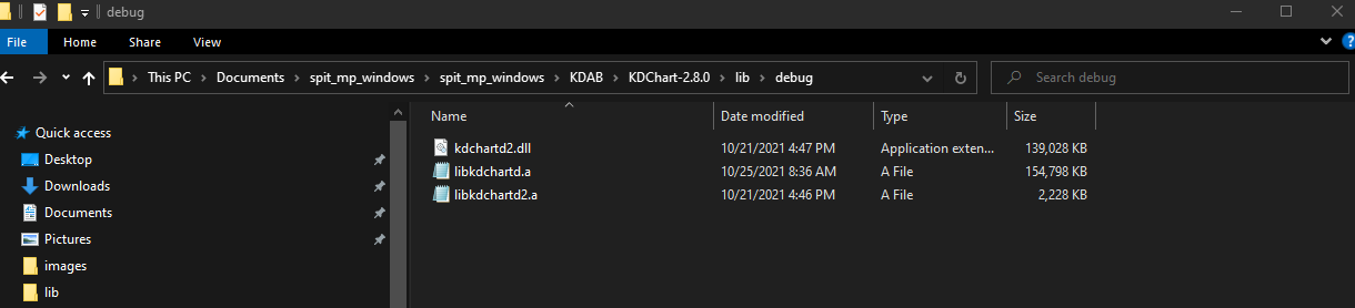 KDChart Library Linking Issue | Qt Forum