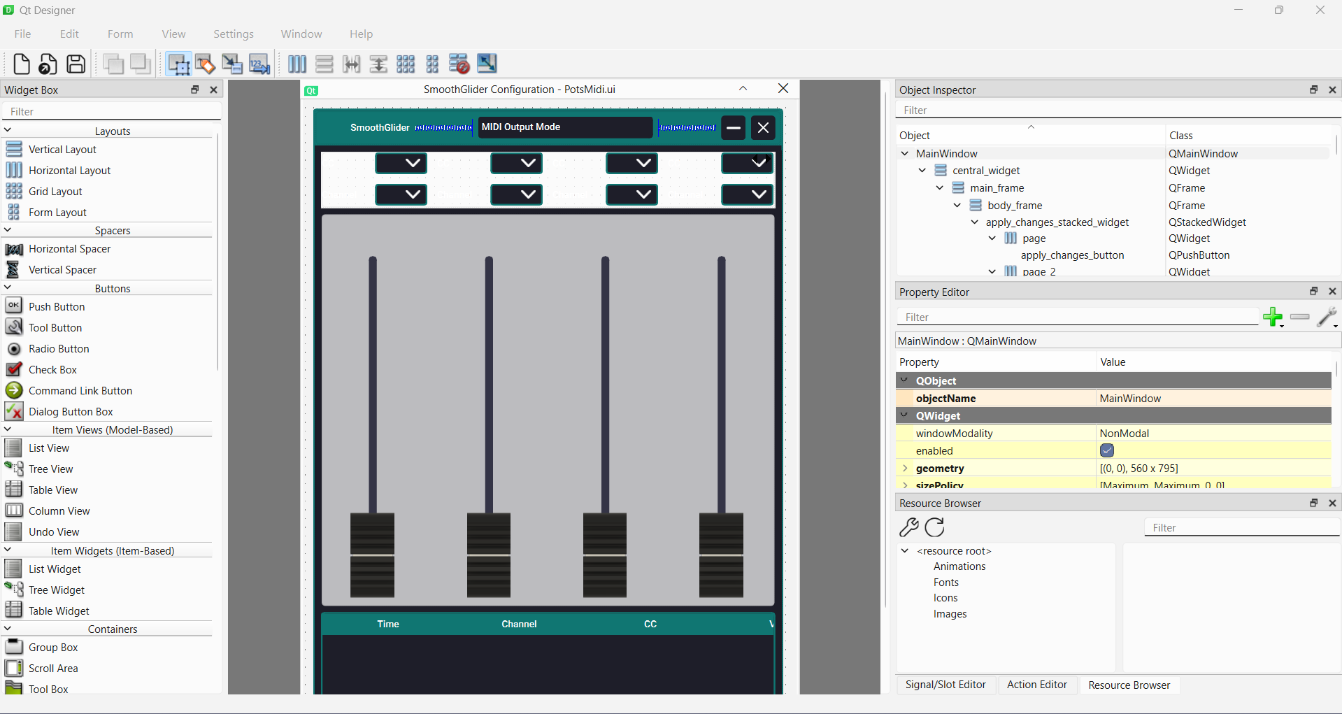 QT Designer, when opened in 'Windows11' style has more features | Qt Forum