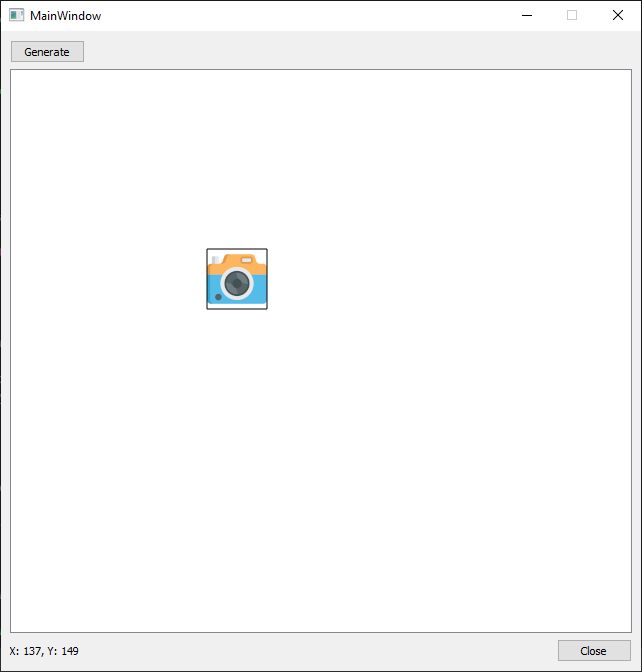 Moving QGraphicsPixmapItem inside QGraphicsScene | Qt Forum