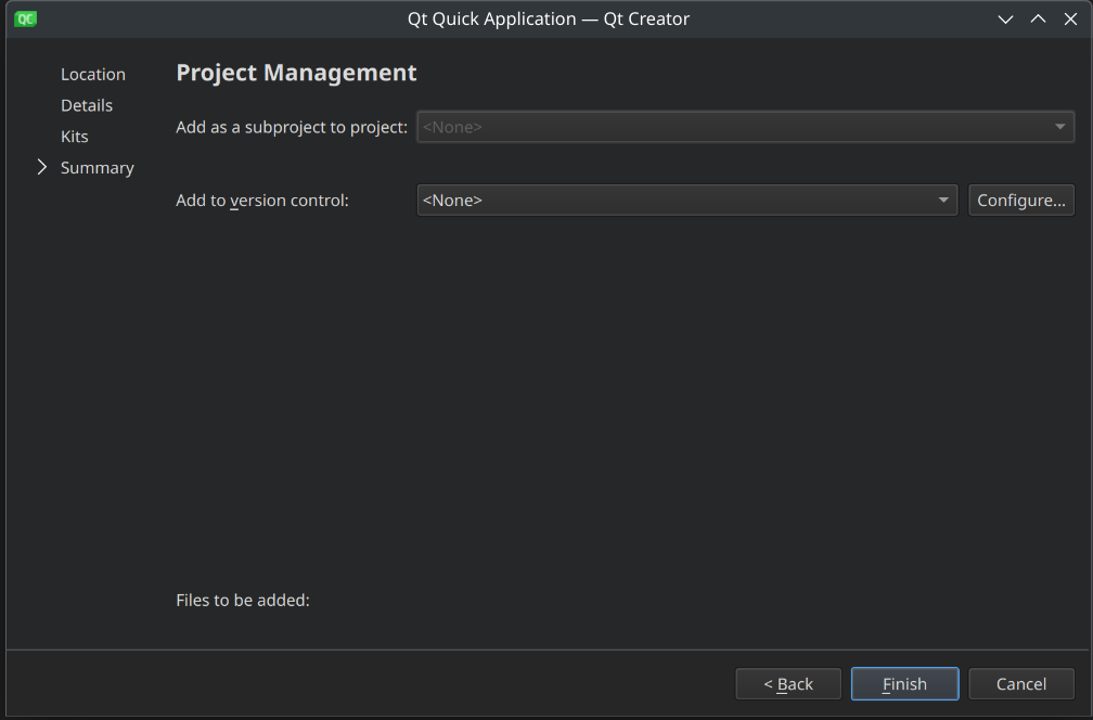 Unable To Create Qtquick Application Qt Forum