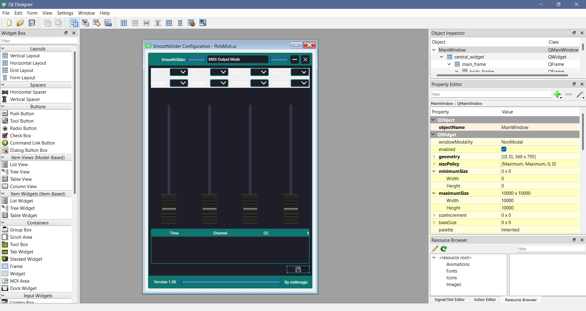 QT Designer, when opened in 'Windows11' style has more features | Qt Forum