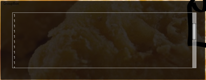Unwanted Checkerboard Pattern on Background of QScrollBar | Qt Forum
