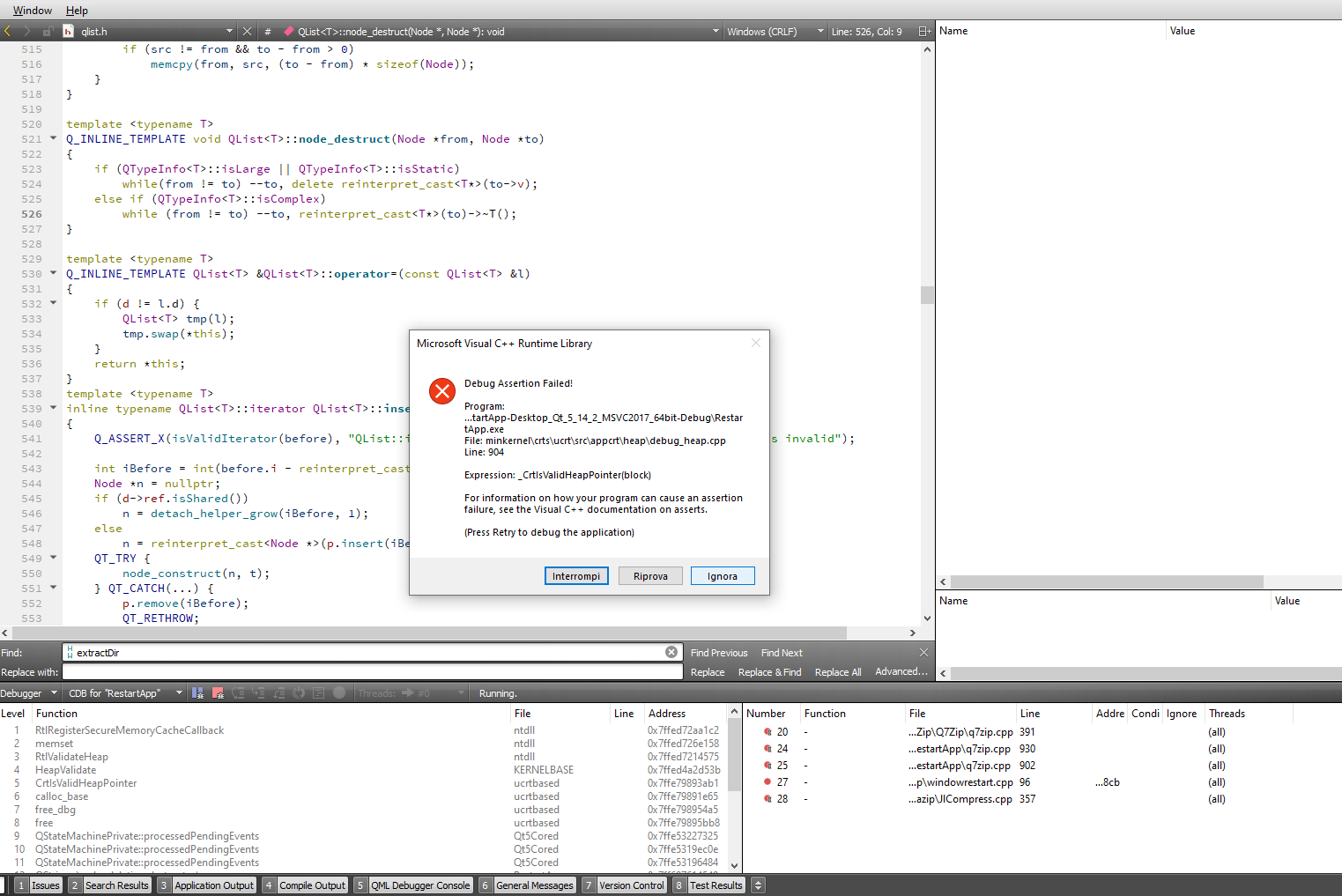 Quazip JlCompress::extractDir error | Qt Forum