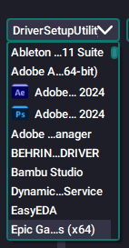 Has anyone faced the issue of populating a QComboBox with all installed applications and their ...